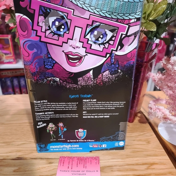 Mattel | Toys | New 25 Monster High Kjersti Trollson Brand Boo Students ...